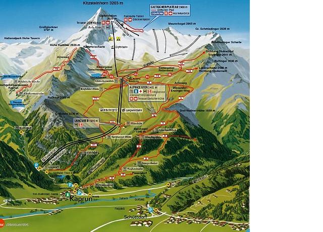 Lyžařská oblast Zell am See - Kaprun :: UBYTOVÁNÍ