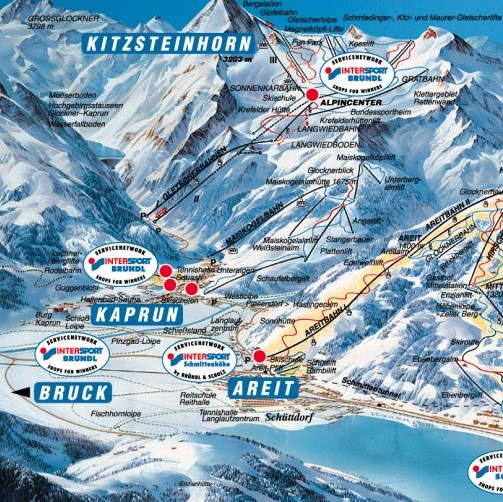 Lyžařská oblast Zell am See - Kaprun :: UBYTOVÁNÍ
